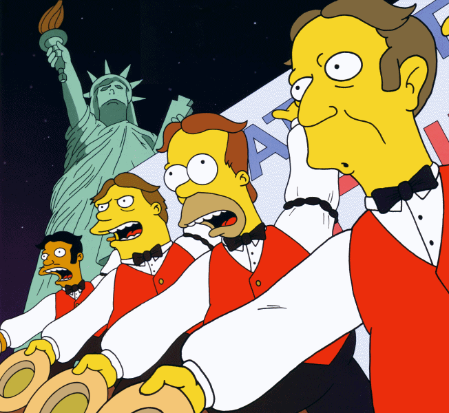 Blog de Los Simpsons: Homero Simpson y los Borbotones.