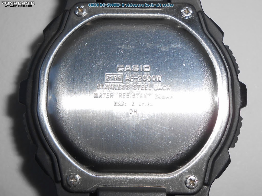 Zona Casio: Prueba: Casio AE-2000W. Un reloj de altos vuelos