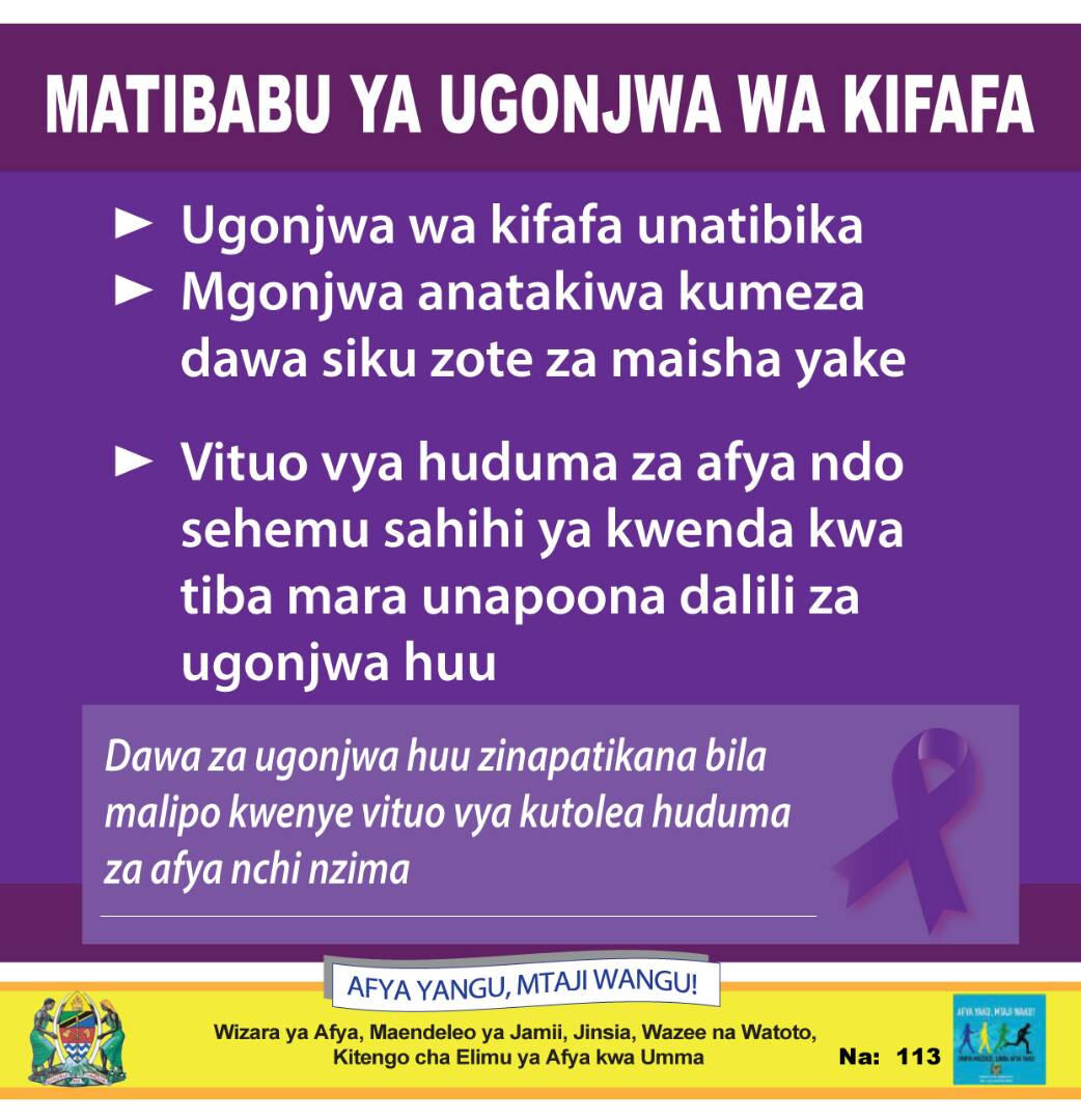 FAHAMU UGONJWA WA KIFAFA - Wizara ya Afya Tanzania