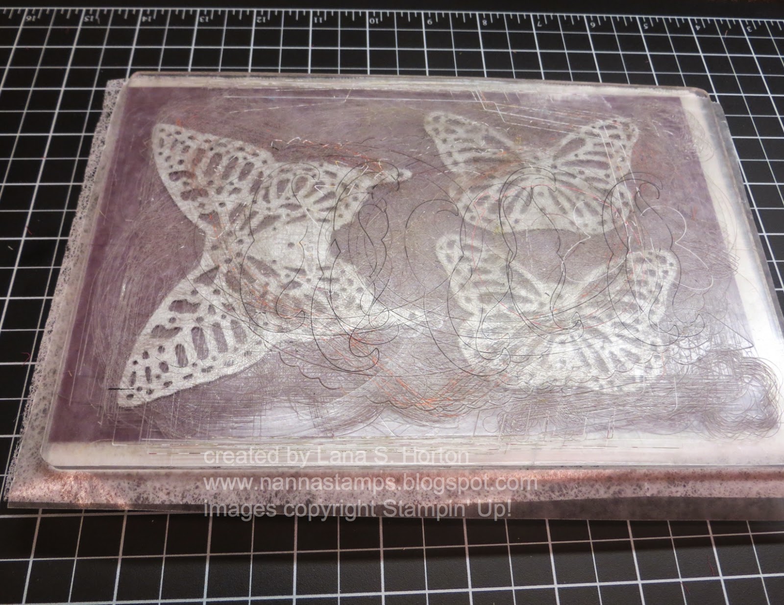 Stamping with Nanna: Tips for Butterfly Thinlits Dies