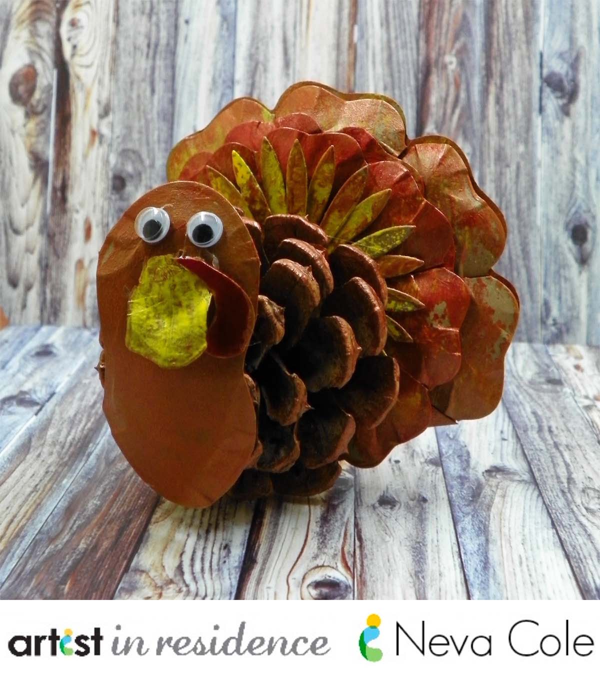 Finding Snippets of Time to Craft: Tom Turkey for your Table