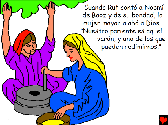 Rut: Una historia de Amor para colorear