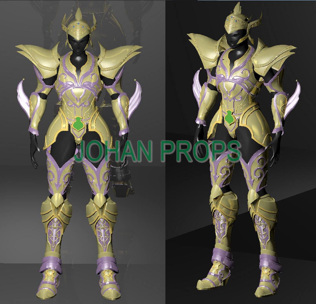 ARMADURAS ~ JOHAN PROPS DISEÑO 3D