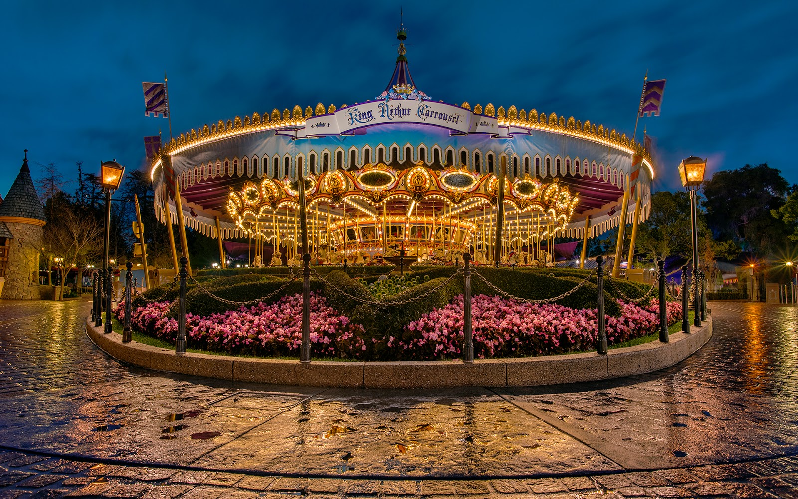 The Glowing Carousel