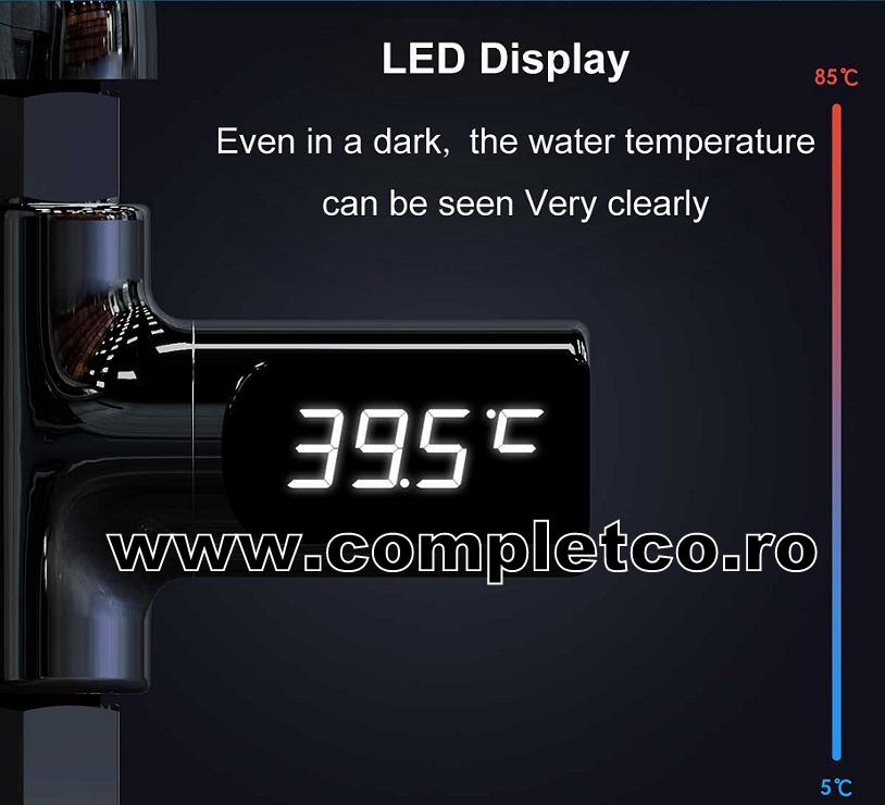 Magazin Electro Pro: Termometru digital LED autoalimentat pentru ...