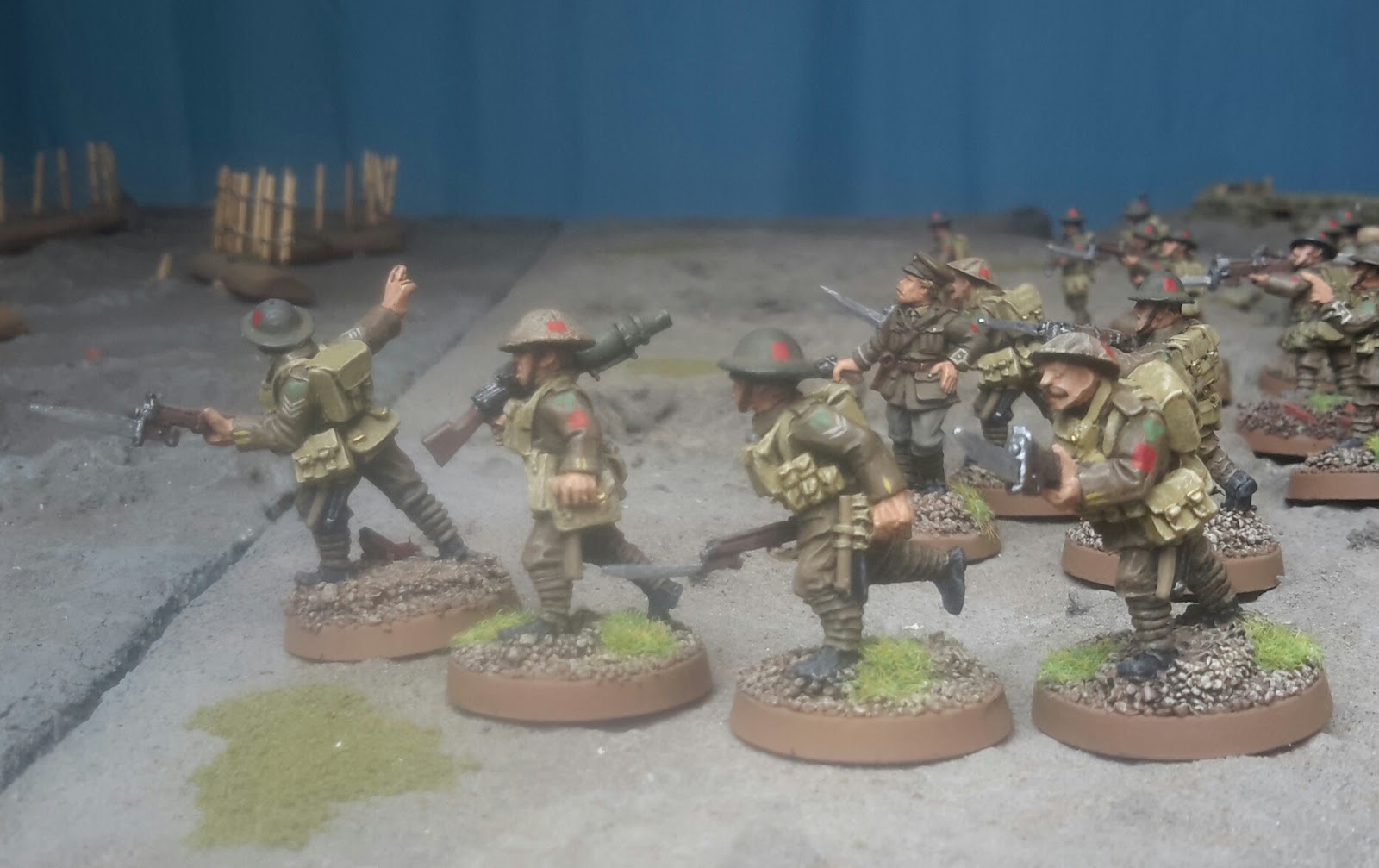 HX Wargames Collector: 2nd Bn. Duke of Wellington's Regt. 28mm WW1 ...
