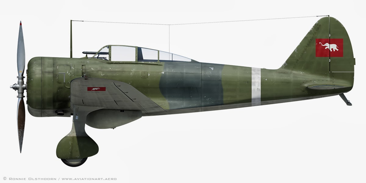 Painting Nakajima Ki-27 Thai markings - HyperScale Forums