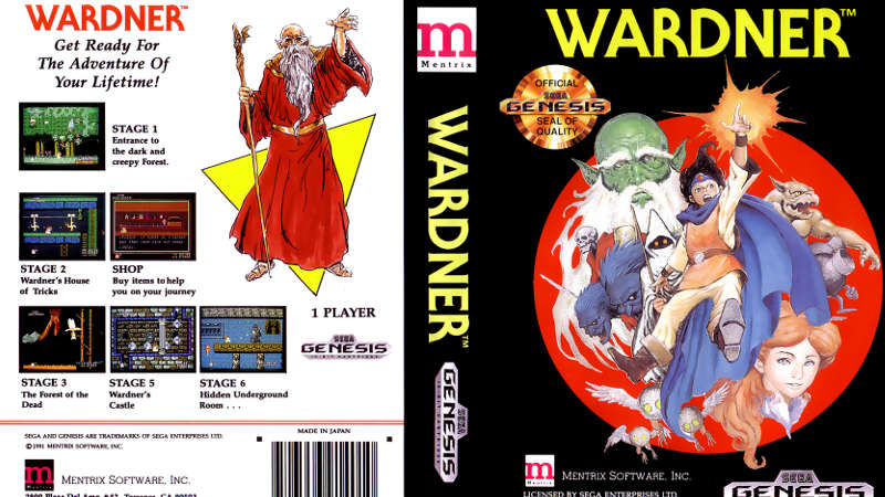 [AÇÃO GAMES 003] WARDNER (Mega Drive, 1990) [#107]