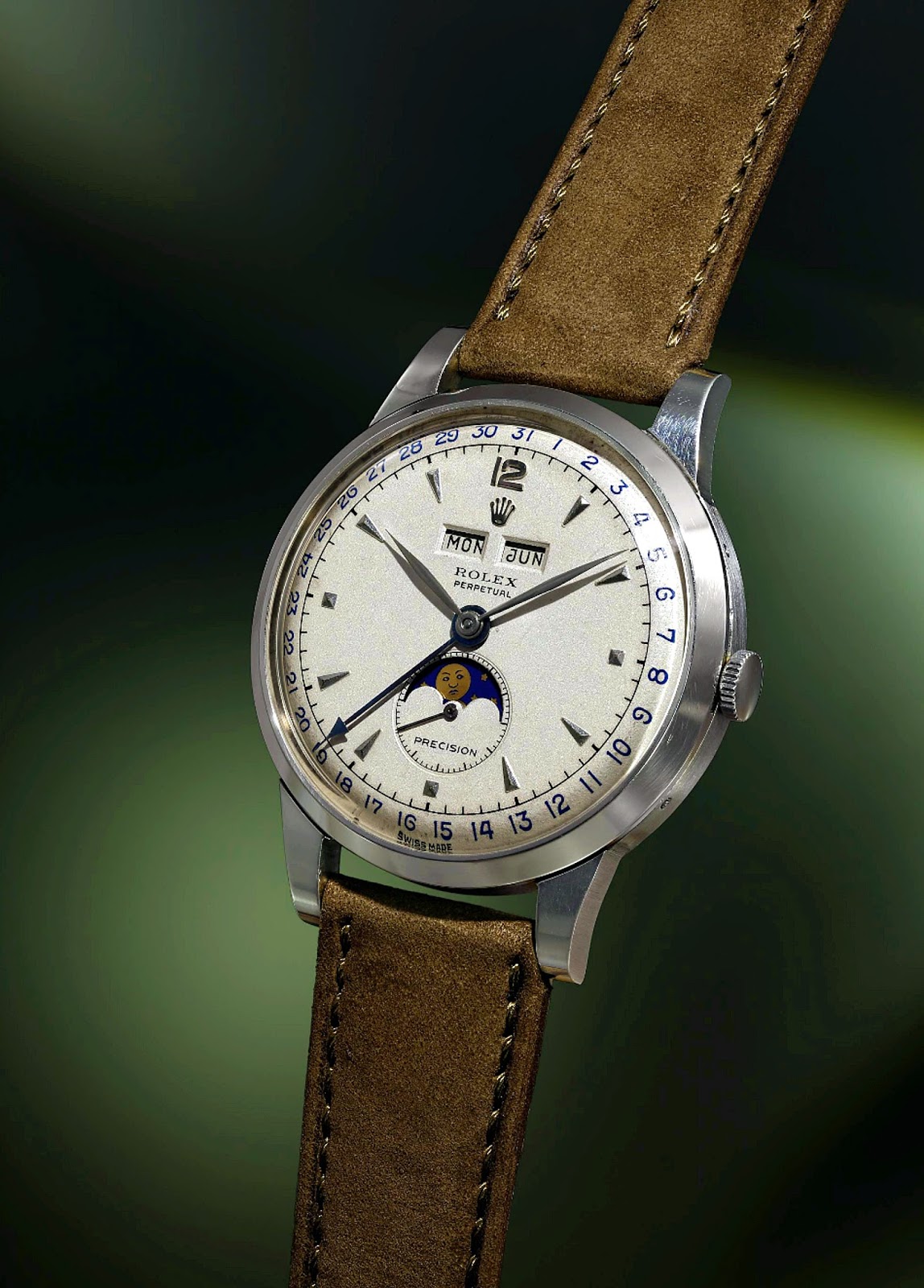 The Complete History of The Rolex Moon Phase