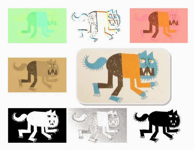 Mixed-Up Monster Club: Ed Emberley's Weirdo Werewolf Drawing With Photo ...