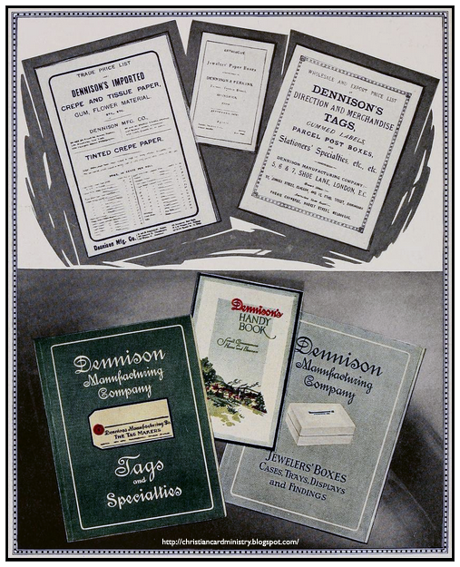 history of the dennison manufacturing company, part 5 | Christian Card ...