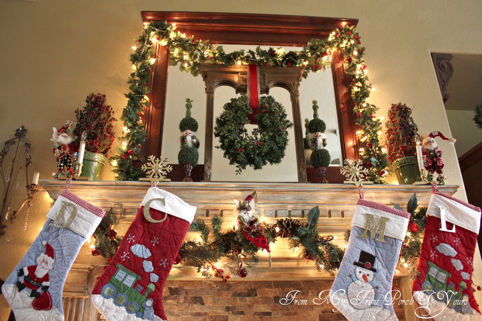 From My Front Porch To Yours: FMFPTY's First Annual Holiday Mantel Party
