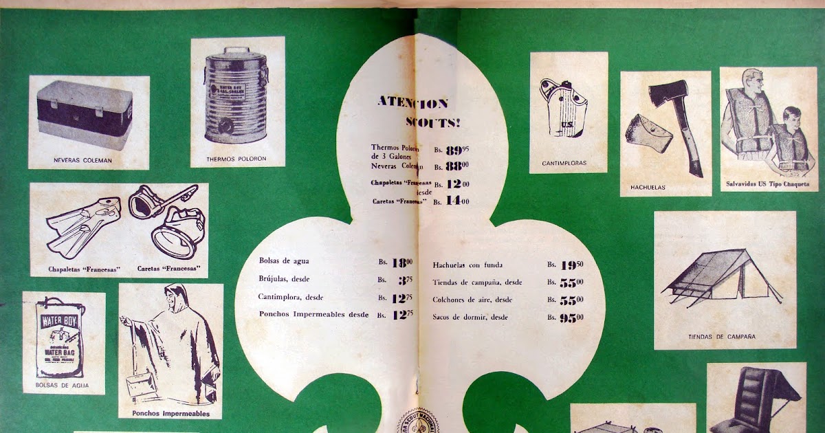 Museo Virtual Scouts Venezuela: Publicidad Tienda Scout
