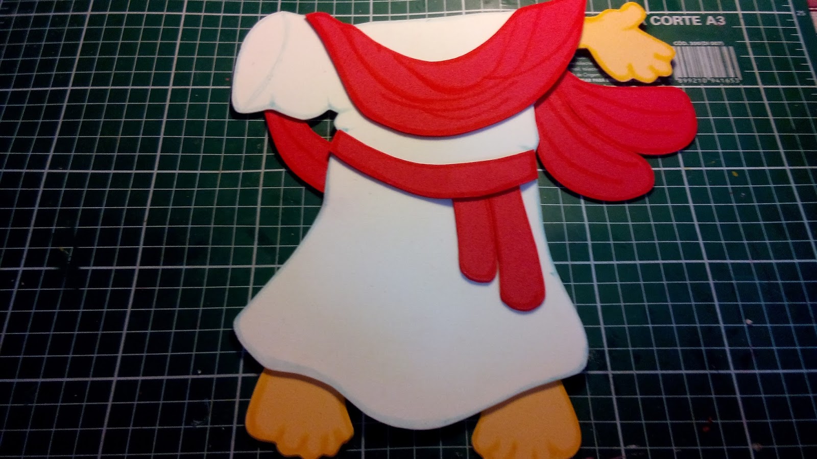 Jesus ressurreto em E.V.A - DIY