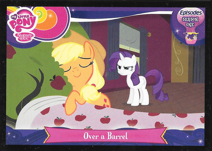 My Little Pony Over a Barrel Series 3 Trading Card | MLP Merch