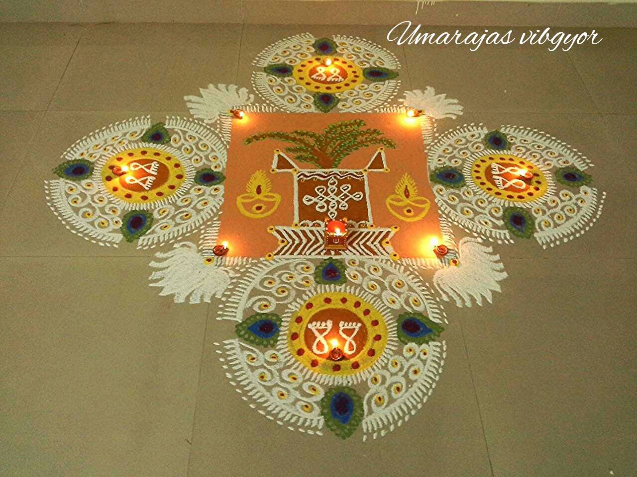 Rangoli Designs by Uma Raja