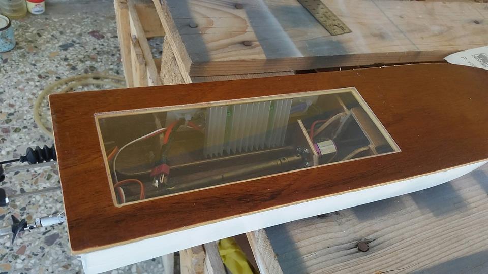 Innovation: DIY RC Deep-V Fishing boat 60cm