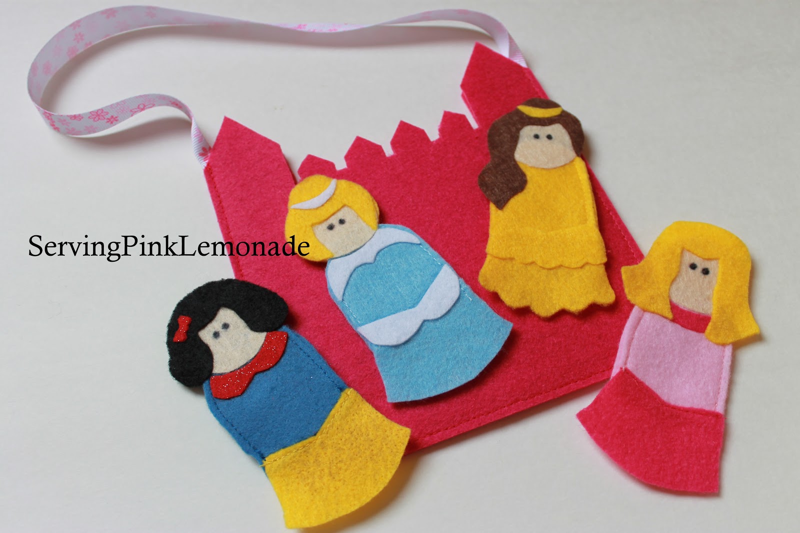 Serving Pink Lemonade: Princess Finger Puppets