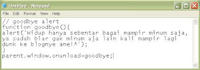 matericisco: Cara membuat Javascript
