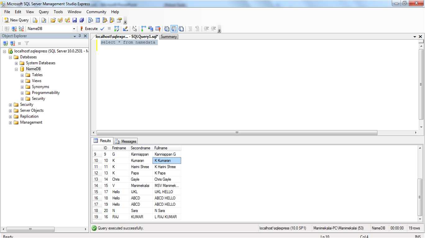 Kumaran1987 C Windows Application Data Form Sample Module Save And Retrieve Data Using Ms Sql