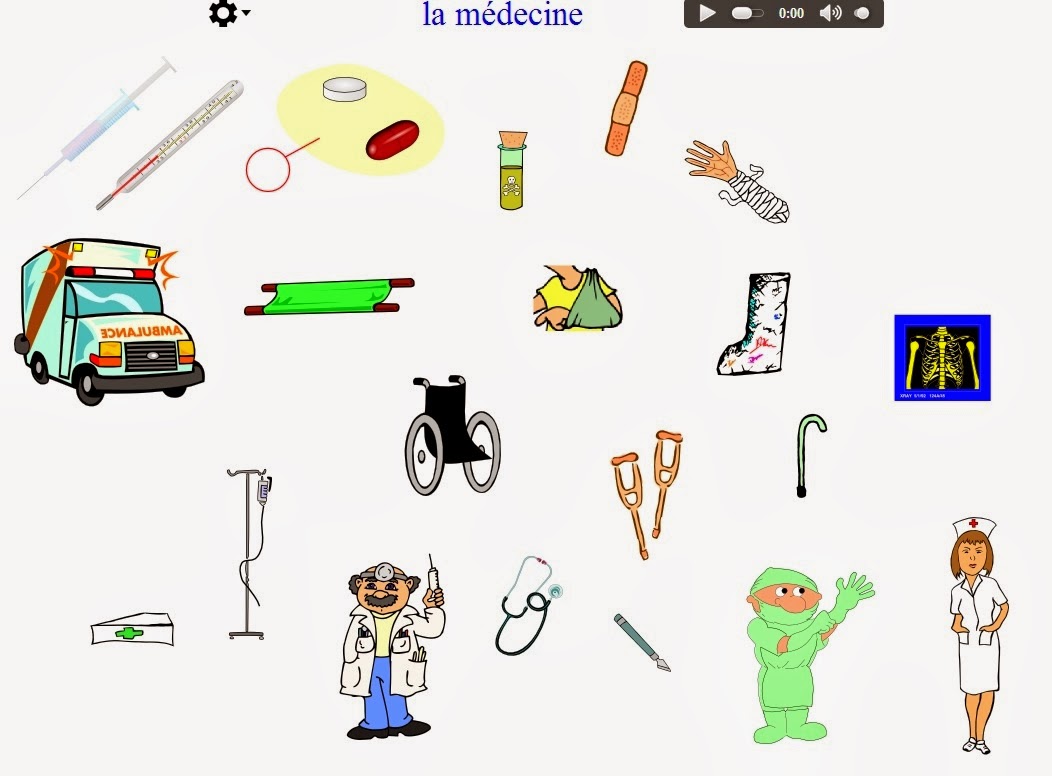 J'AIME LE FRANÇAIS ! : Vocabulaire: la médecine
