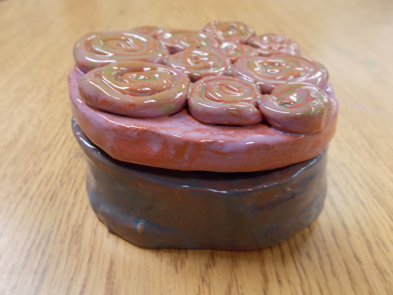 Mrs. Pierce's Polka Dot Spot: Clay Slab Boxes