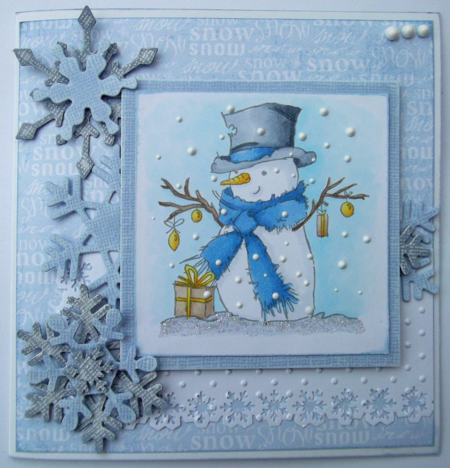 ink'n'rubba: Mr Snowman