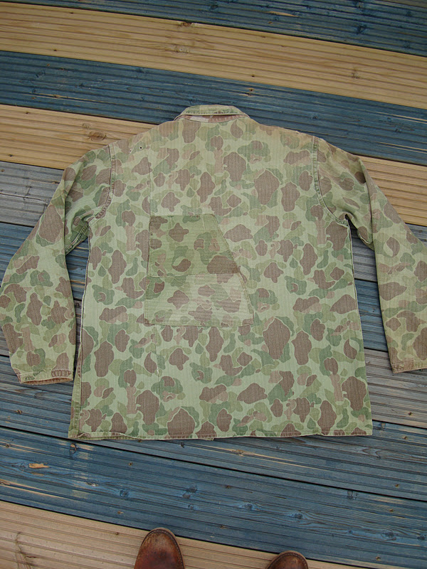 SANFORIZED: WWII P44 USMC FROG SKIN CAMO