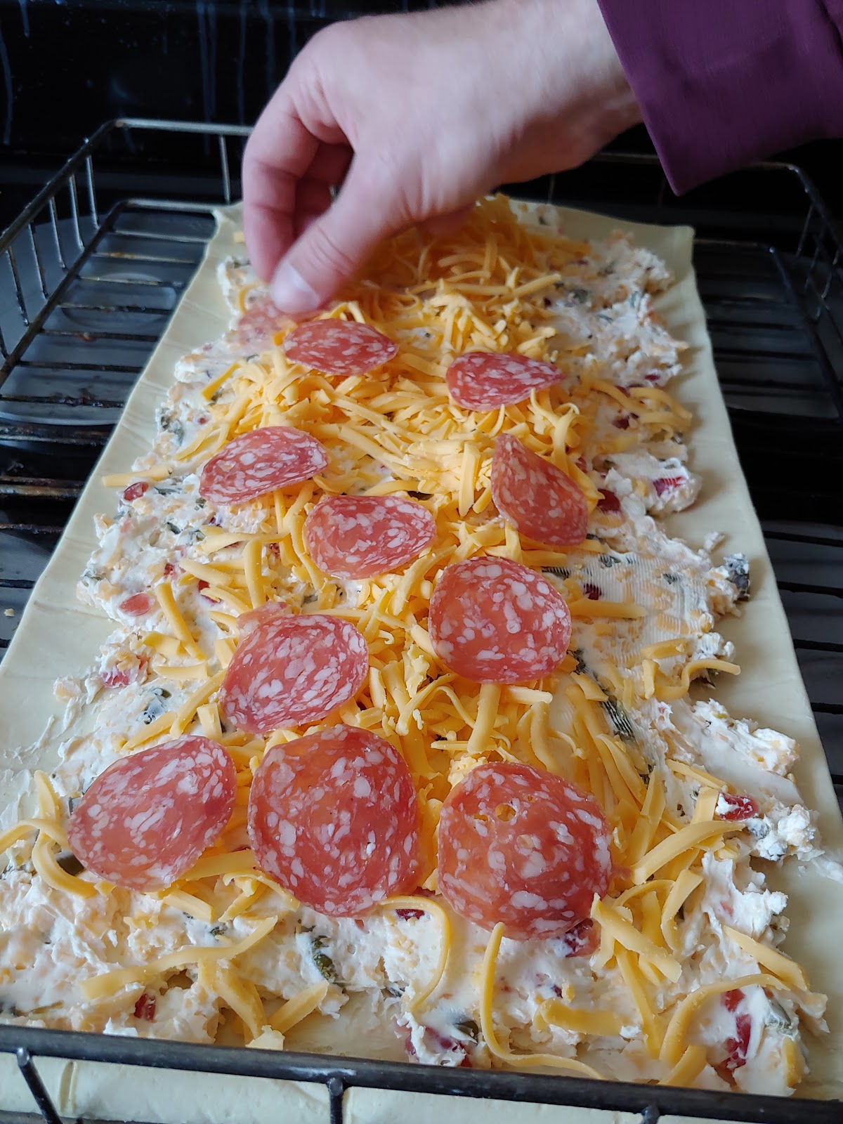 How to make a braai pie - jalapeno popper braai pie