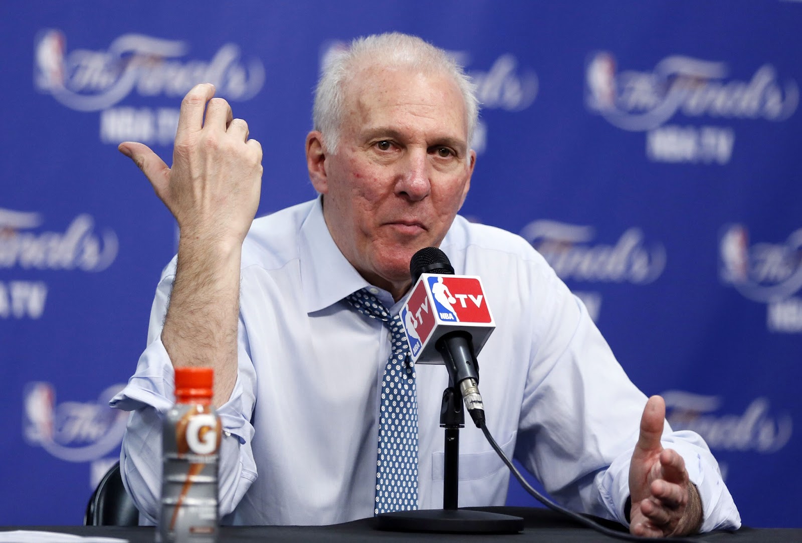 Coach Scott Fields: Classic Coach Pop just being Coach Pop
