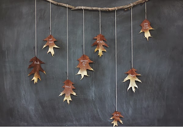 Thanksgiving Leaf Mobile | Munchkins and Mayhem