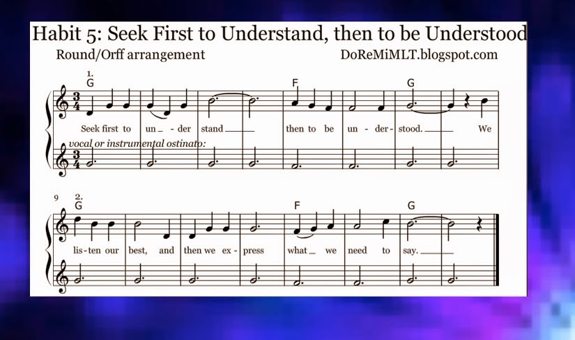 MLT, easy as Do Re Mi: A Music Learning Theory classroom: 7 Habits ...