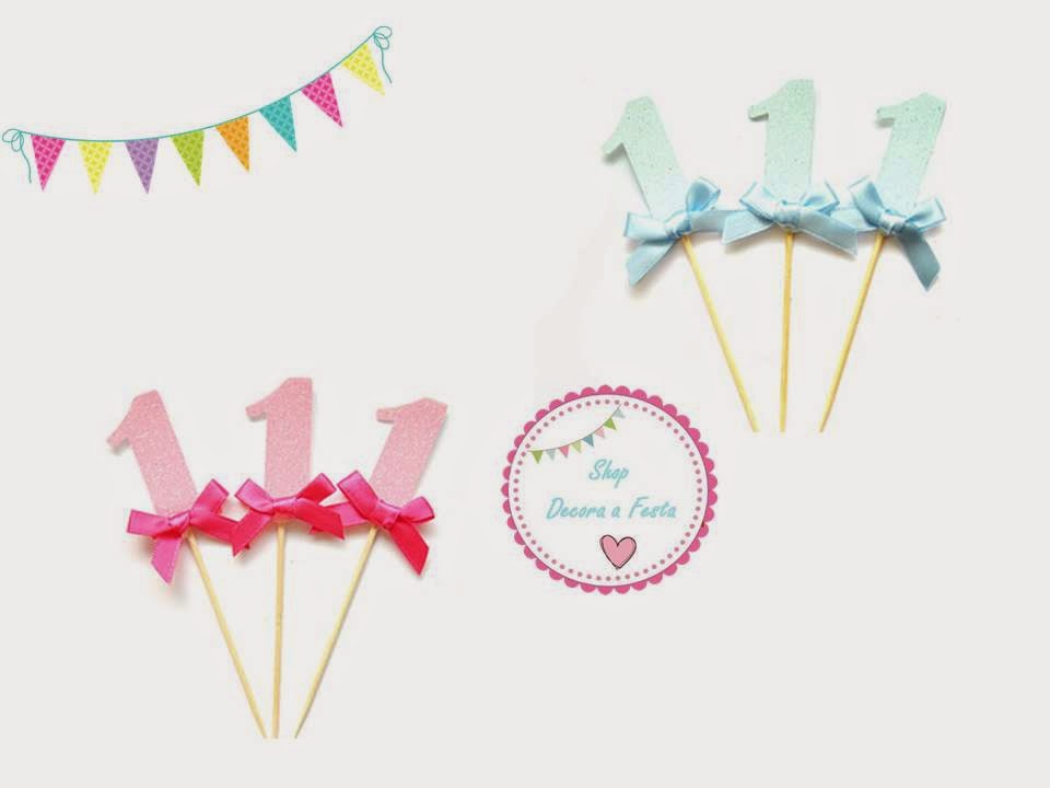 SHOP DECORA A FESTA: TOPPERS - OUTROS FORMATOS