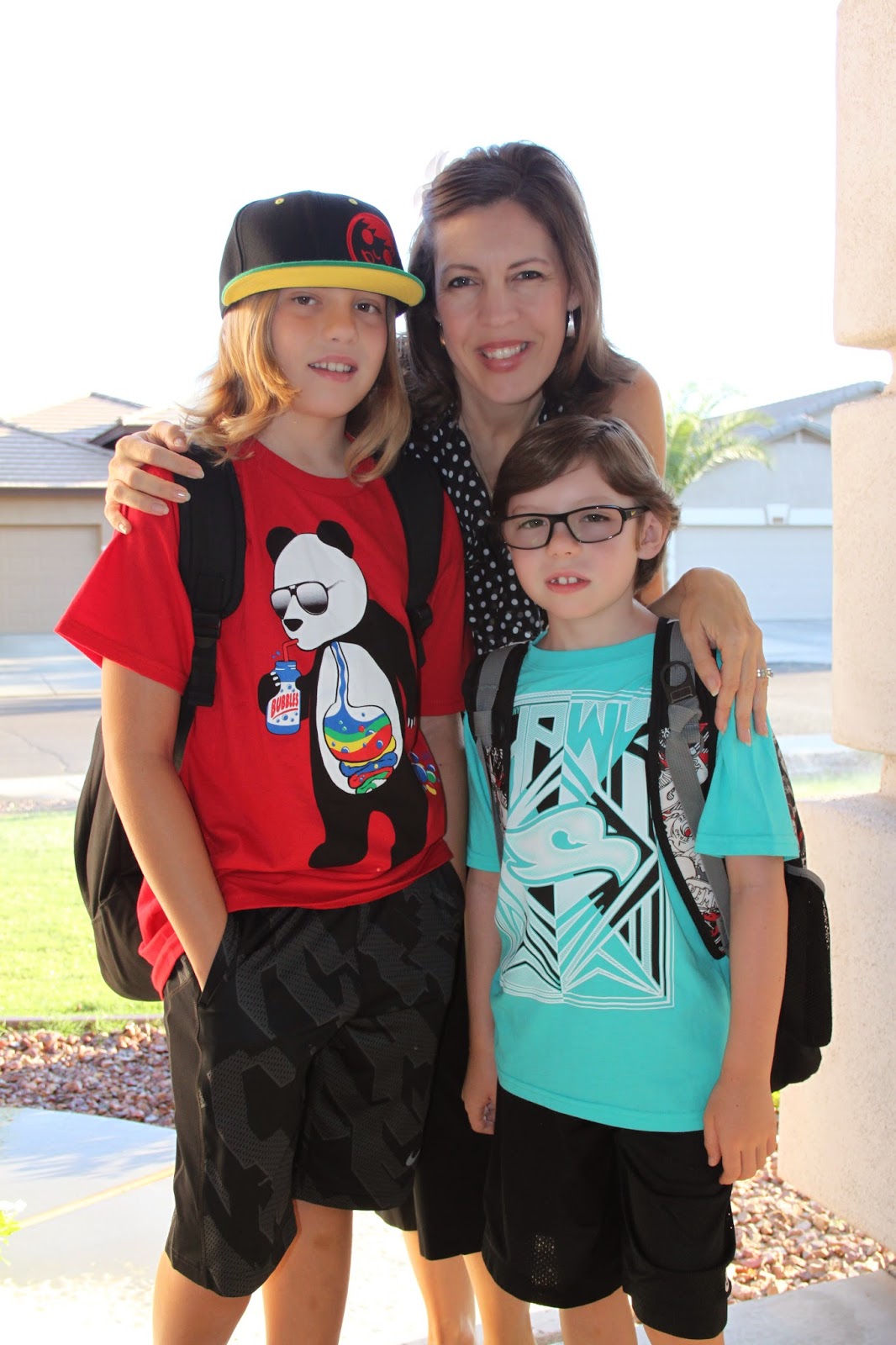 The Laubmeier Family: First Day of School! :)