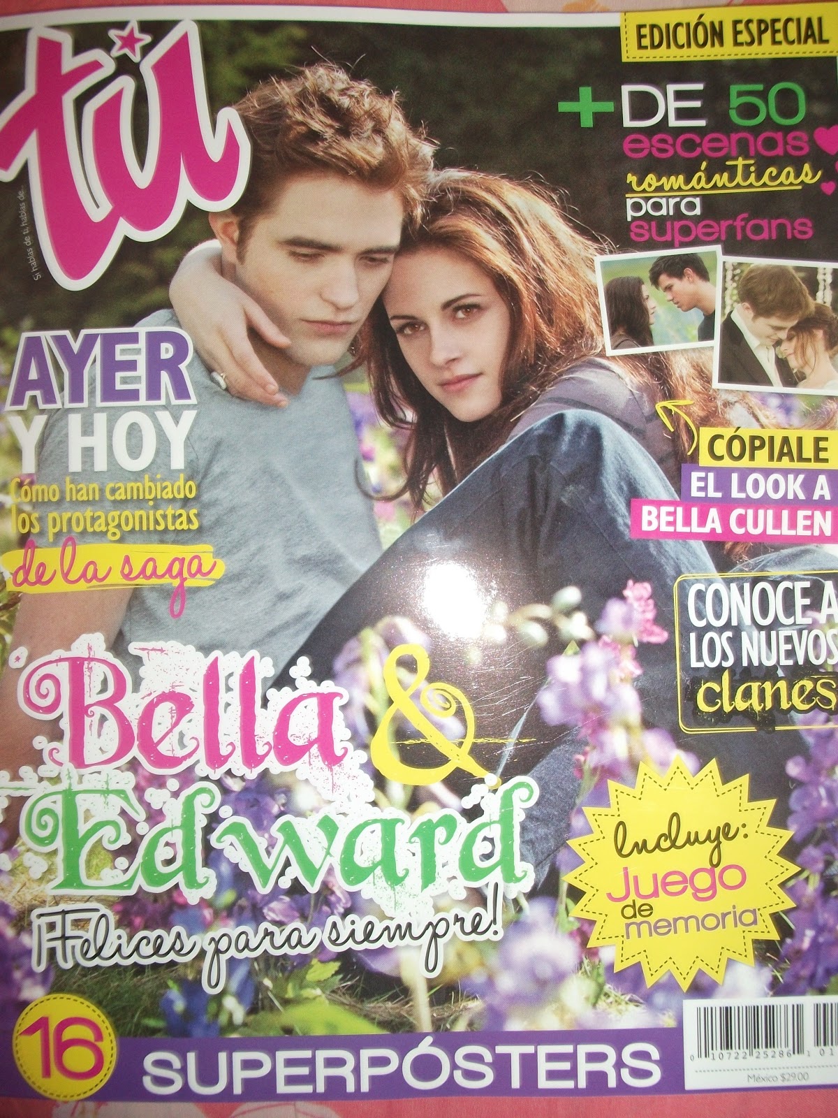♥: Portada del Especial de BD2 en la Revista TU (Mexico)