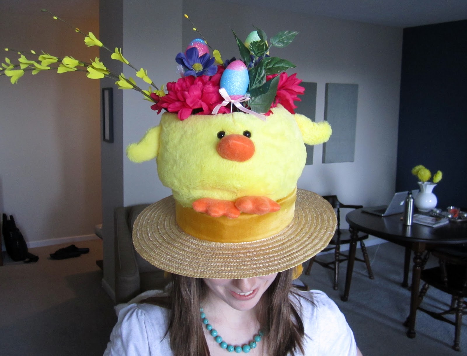 Brian's News: Spring Hat Party: "Spring Chicken"