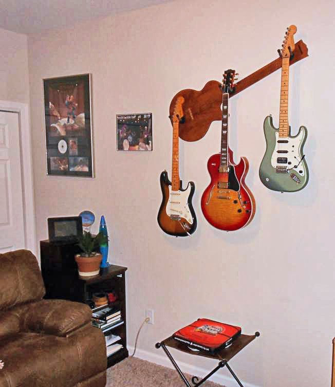Wall-Axe Custom Guitar Hangers