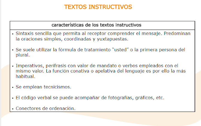 Lenguayliteraturalcántara: Textos prescriptivos : instructivos y normativos
