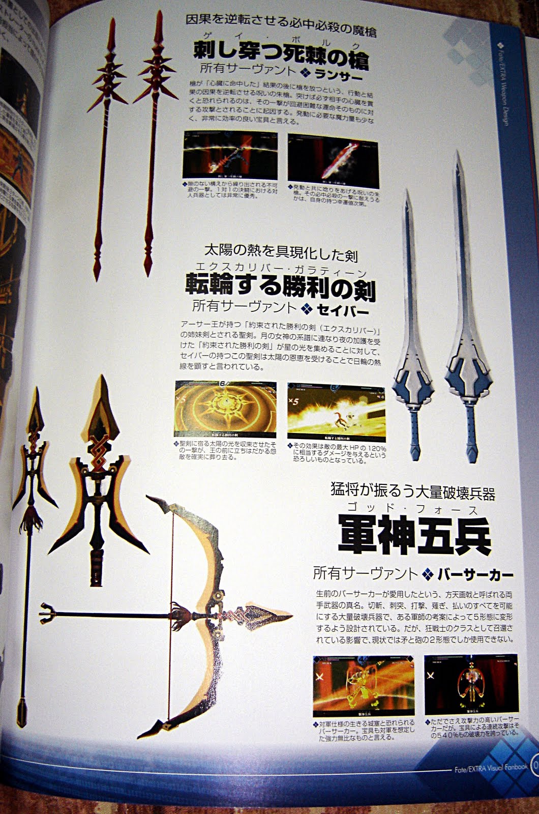 Soth's Blog: Fate/EXTRA Visual Fanbook