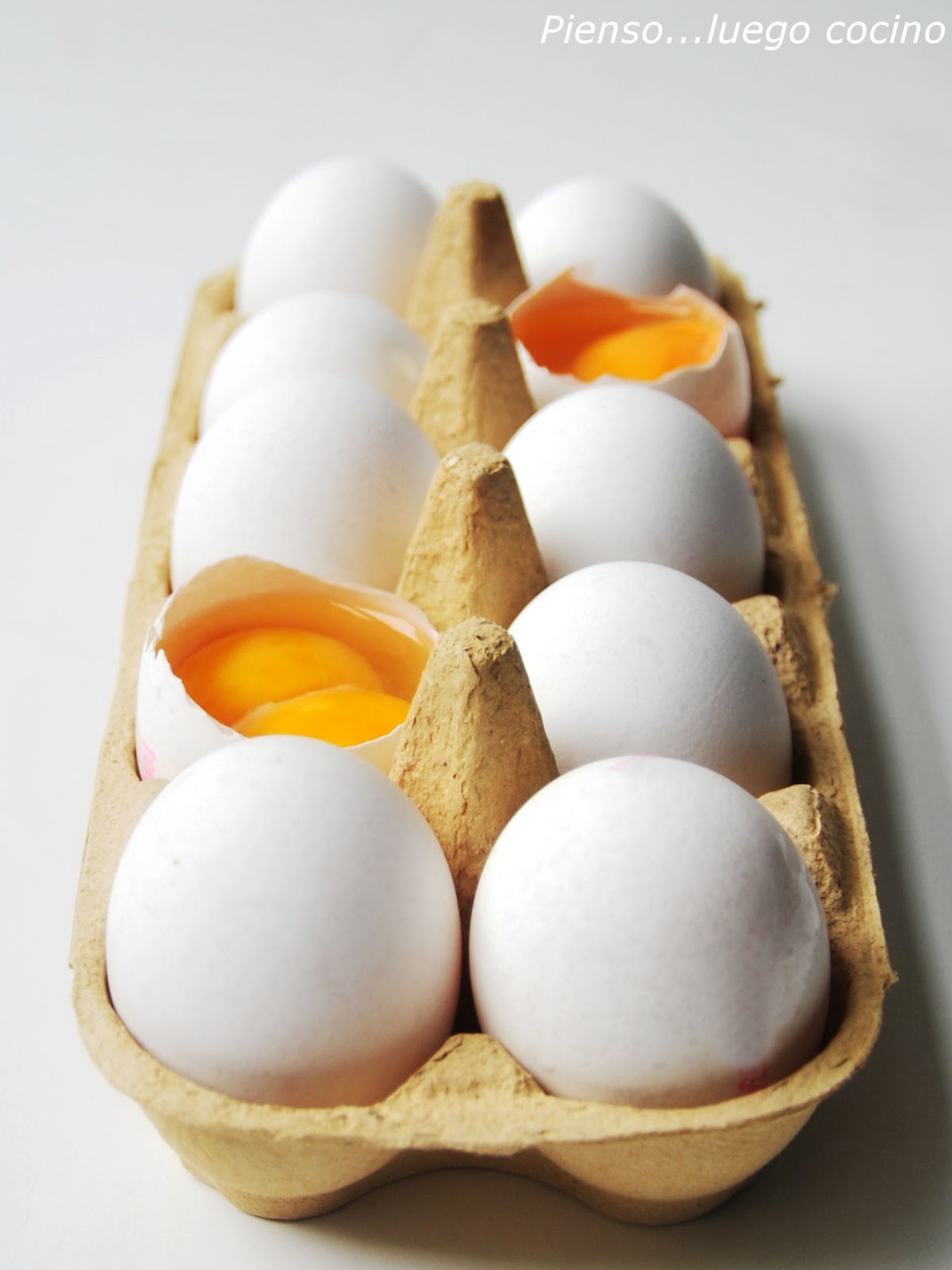 Pienso...luego cocino: Huevos