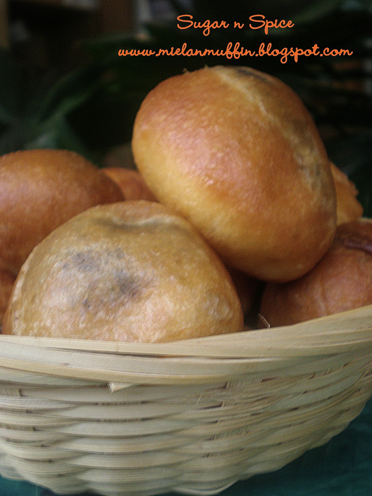 Sugar 'n' spice: PAU GORENG KACANG MERAH