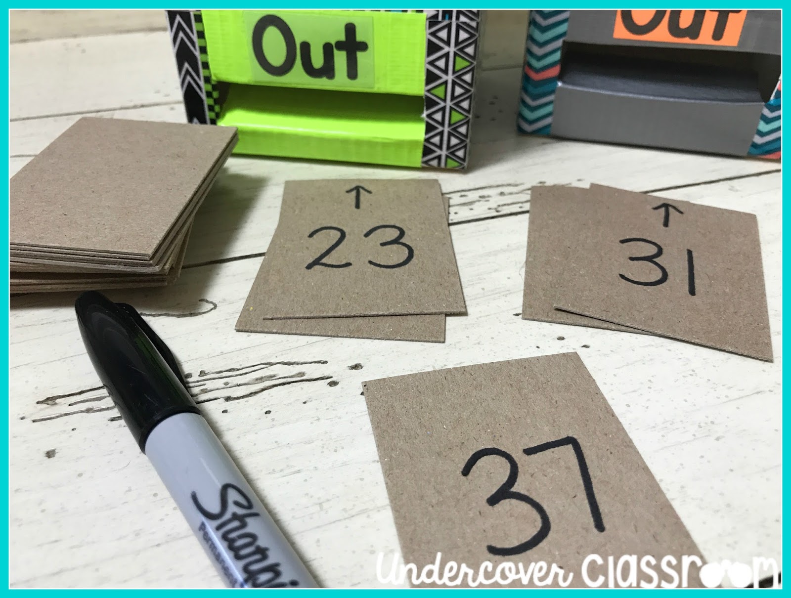 DIY Number Function Box - Undercover Classroom