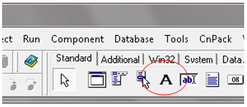 Mengenal Komponen TLabel Delphi - Pensilkode