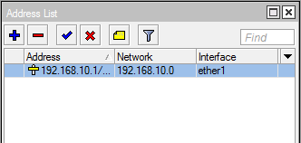 Konfigurasi IP Address pada Mikrotik Melalui Winbox