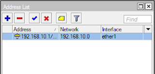 Konfigurasi IP Address pada Mikrotik Melalui Winbox