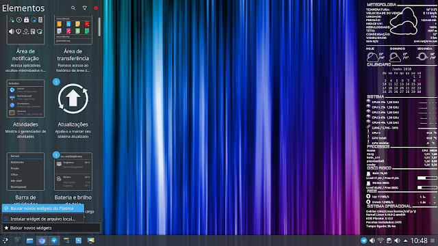 Tiled menu para o KDE Plasma
