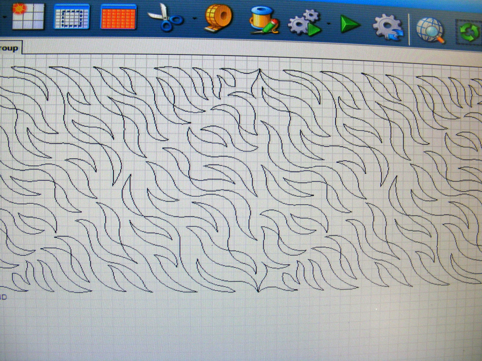 TIA CURTIS QUILTS: Some Edge to edge designs