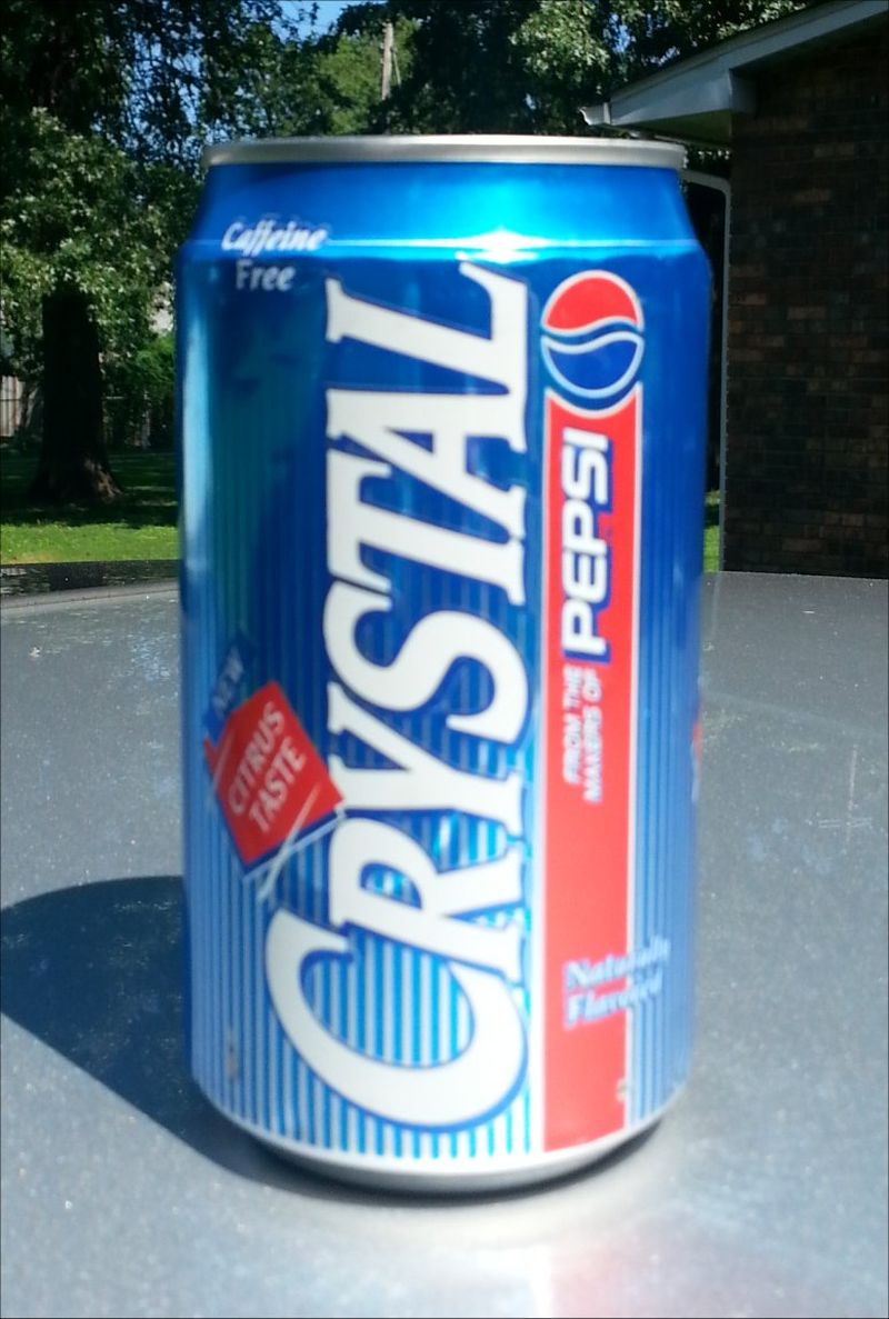 Soda Can Collection: The Return of Crystal Pepsi