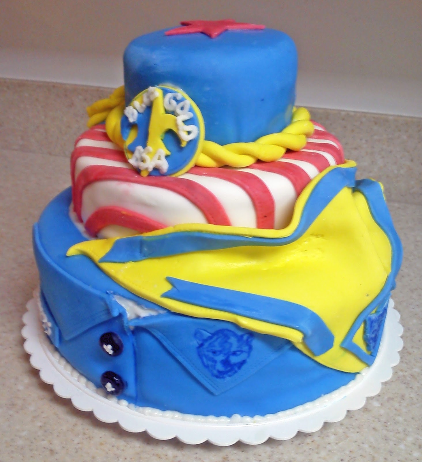 The Scrappiest: Sunday Sweets - Boy Scout cake