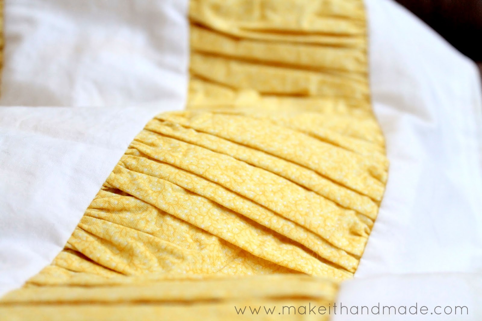 Make It Handmade: Mini Crinkle Quilt-- Using A Serger!